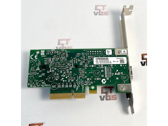 Mellanox MCX311A-XCAT 10G Ethernet CX311A ConnectX-3 EN 10GbE SFP+ PCIe ...
