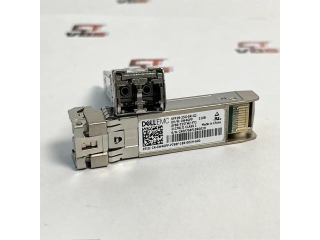 Dell EMC SFP28-25G-SR-G2 AFBR-725TMZ-FT1 W4GPP 25GBe 850nm 100m Mmf ...