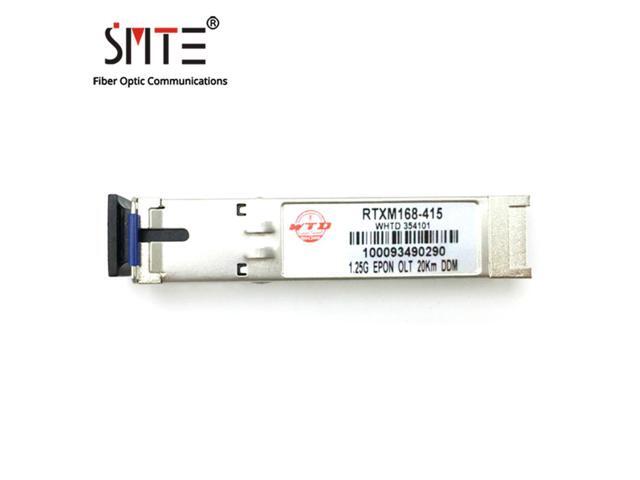 WTD RTXM168-415 1.25G 20km DDM EPON for HW HG ZTE OLT-Class B+ 1000BASE ...