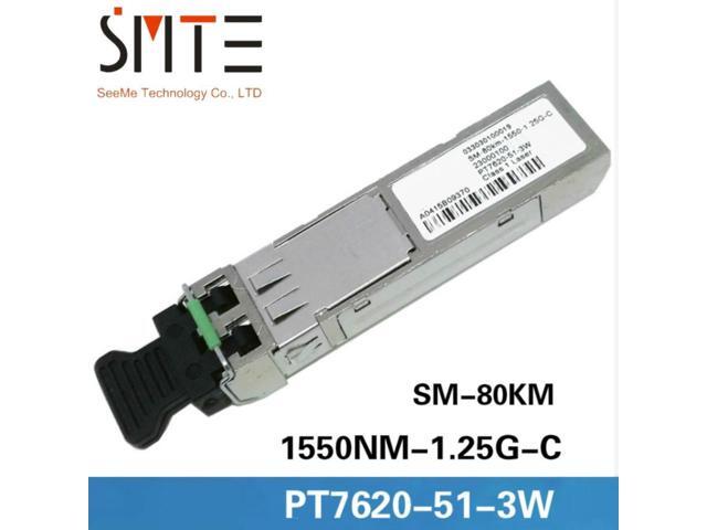 ZTE PT7620-51-3W SM-80km-1550-1.25G-C 23000100 fiber optical module transceiver - Newegg.com