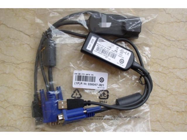 336047-B21 396633-001 AF623A AF628A VGA to USB RJ45 KVM USB ITFC ADPTR ...