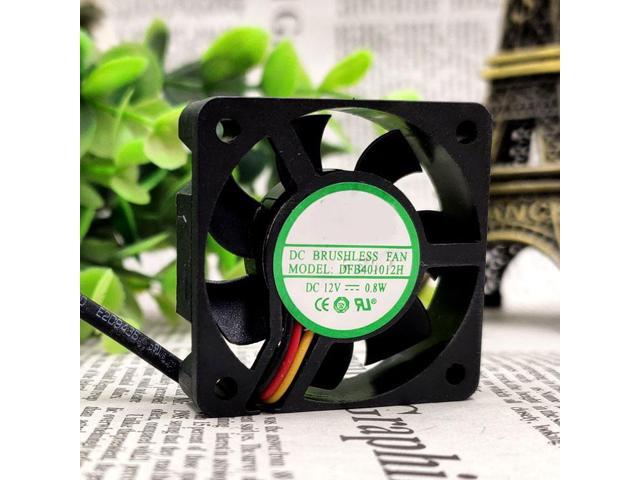 DFB401012H DC12V 0.8W 4010 4CM double ball server cooling fan - Newegg.com