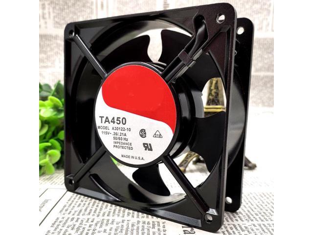 The TA450 A30122-10 115V 0.26/.21A 12038 cabinet fan - Newegg.com