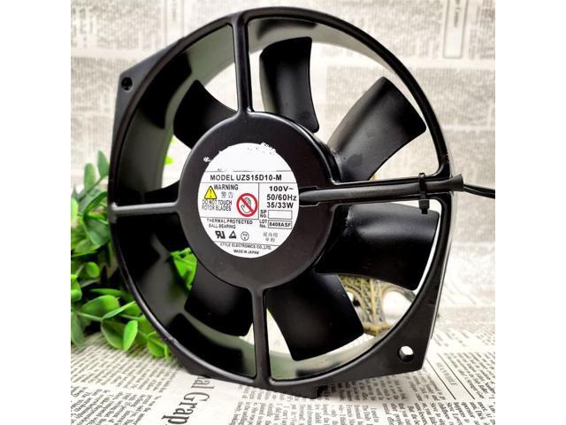 UZS15D10-M 15cm 100V 35/33W 15038 2-wire high temperature resistant fan ...