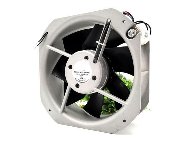 NIS22080HB2 22580 22.5cm 220v all-metal cabinet heat dissipation fan ...