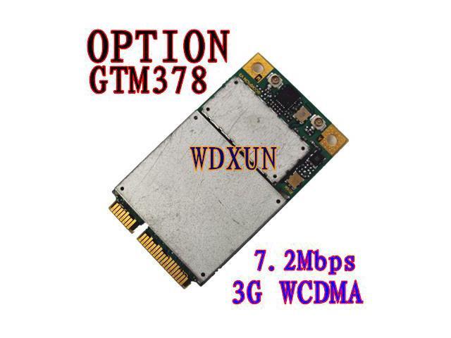 For Option GTM378 PCI-E 3G 7.2Mbps GSM WWAN GTM 378 GPS MODEM - Newegg.com
