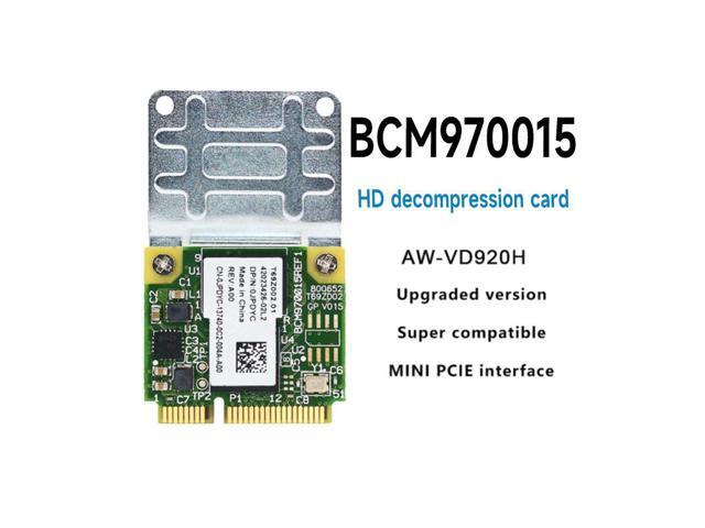 Broadcom BCM970015 70015 Crystal HD Video Decoder Mini PCI-E Adapter ...
