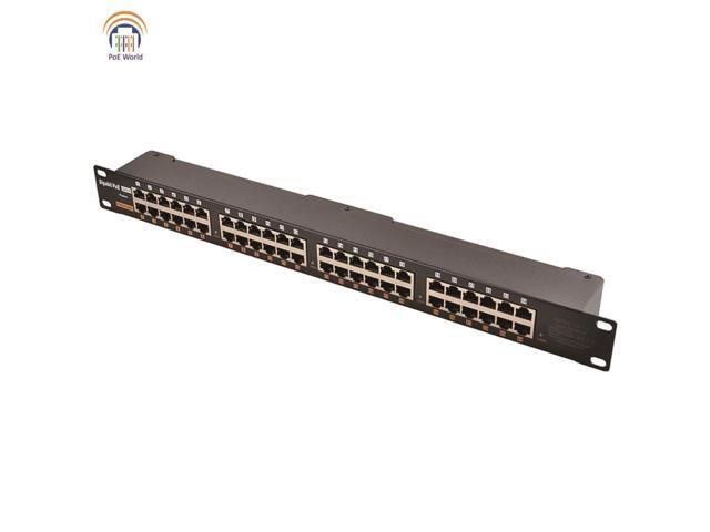Mode B 24 port POE Connector load balancing gigabit PoE injector for IP ...