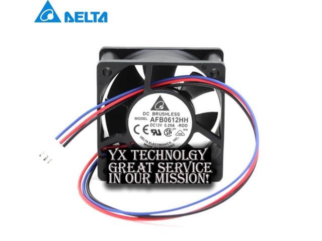 Delta AFB0612HH 6025 6CM 60mm 0.25A double ball bearing cooling fan for ...