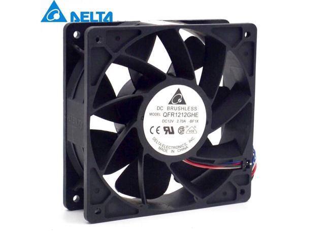 1PCS Delta QFR1212GHE 12V 2.70A 12038 120mm 6000RPM Server Fan Cooling for Delta - Newegg.com