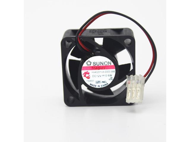 1pcs HA40201V4-0000-999 ultra-quiet fan 4020 40mm DC 12V 0.6W 2Wire Cooling Fan for SUNON ...