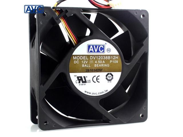 server fan DV12038B12H 12038 120mm 12V 4.5A 12CM cooling fan cooler for ...