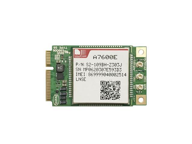 SIMCOM A7600E A7600E-LNSE-PCIED LTE Cat1 MINI PCIE module FDD-LTE B1/B3/B5/B7/B8/B20/B38/B40 ...