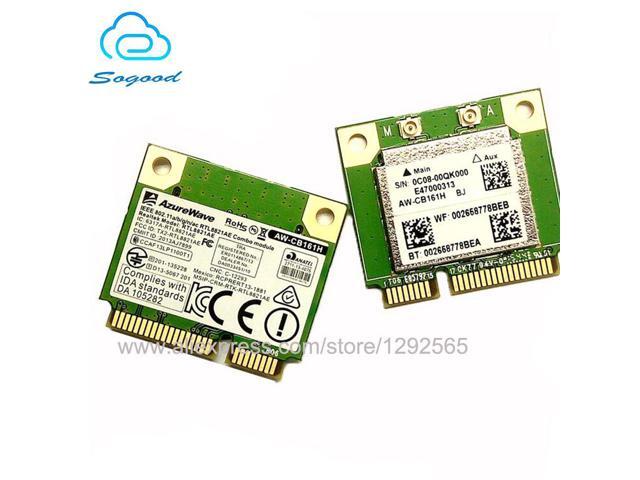 Realtek RTL8821AE Mini PCI-e 2.4G&5G bluetooth 4.0 AzureWave IEEE 802.11a/b/g/n/ac Combo module ...