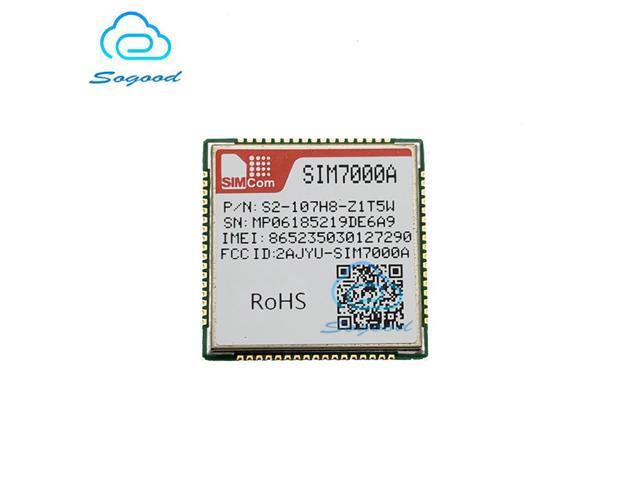 no fake 2pcs/lot SIM7000A B2/B4/B12/B13 NB-IoT Module LTE CAT-M1(eMTC) GNSS (GPS,GLONASS ...