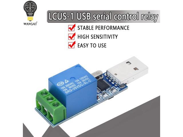 LCUS-1 type USB Relay Module Electronic Converter PCB USB Intelligent ...
