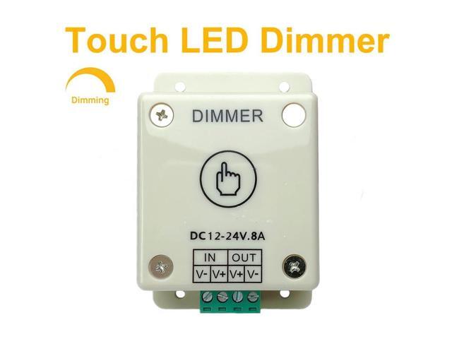 Smart Home Touch Sensor Button Dimmable Controller Switch For DC12V 24V ...