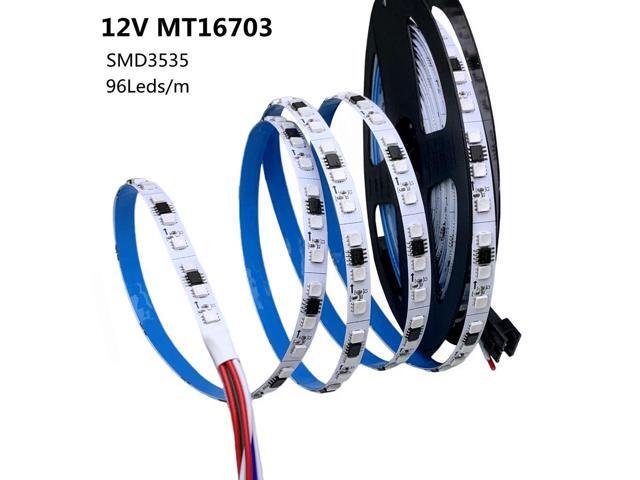 12V MT16703 Led Strip Light 4Pin Addressable RGB LED Lights WS2815 ...