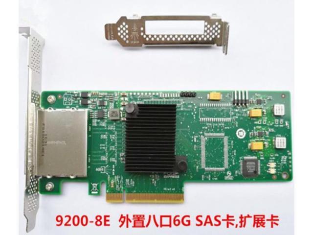 LSI00188 9200-8e 8Port External 6Gb/s PCI Express 2.0 X8 SAS/SATA ...