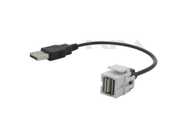 Keystone USB female to male with short cable - Newegg.com