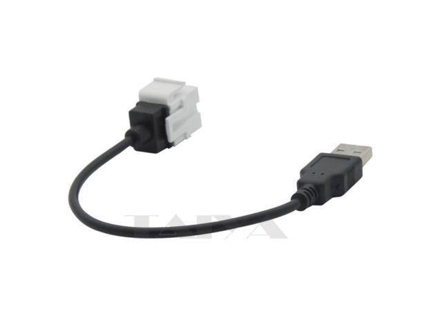 Keystone USB female to male with short cable - Newegg.com