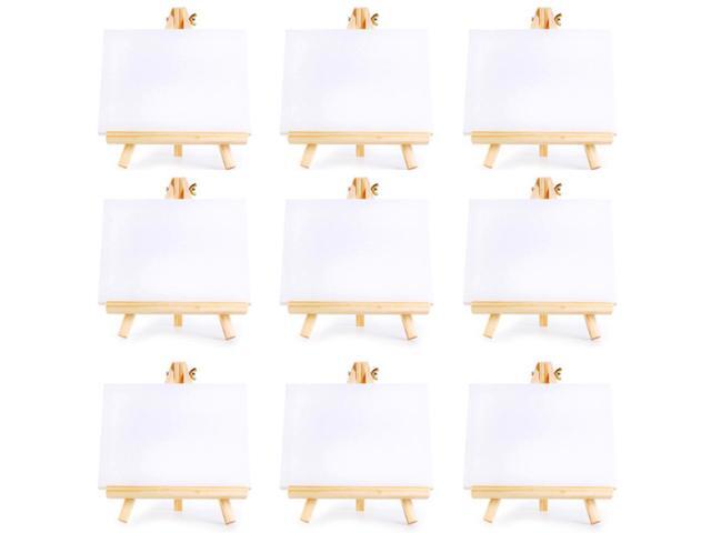 12 Set Artists Mini Canvas Set Painting Craft DIY Drawing Small Table ...
