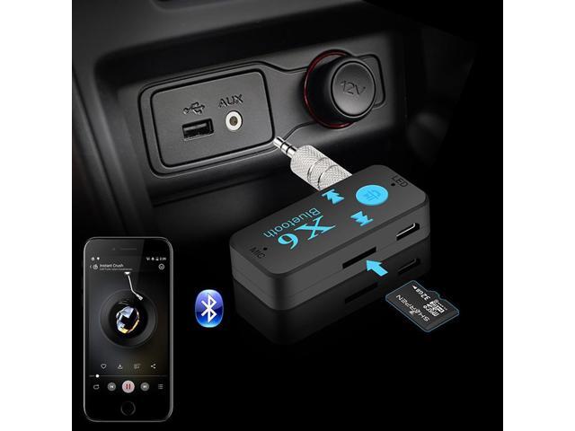 X6 Universal Bluetooth-Compatible Receiver V4.1 Support TF Card ...