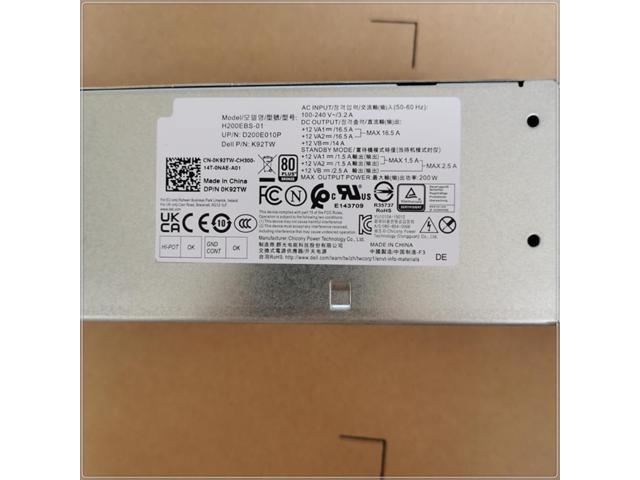 PSU For Dell 3080 7080 6Pin 200W Power Supply H200EPS-01 52C25P H200EBS ...