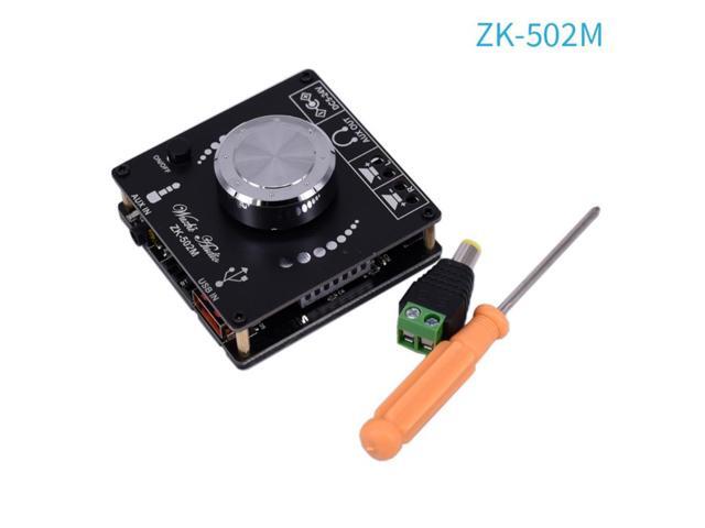 Bluetooth 5.0 ZK-502M Digital Power Audio Amplifier board 50WX2 Stereo AMP Amplificador Home ...