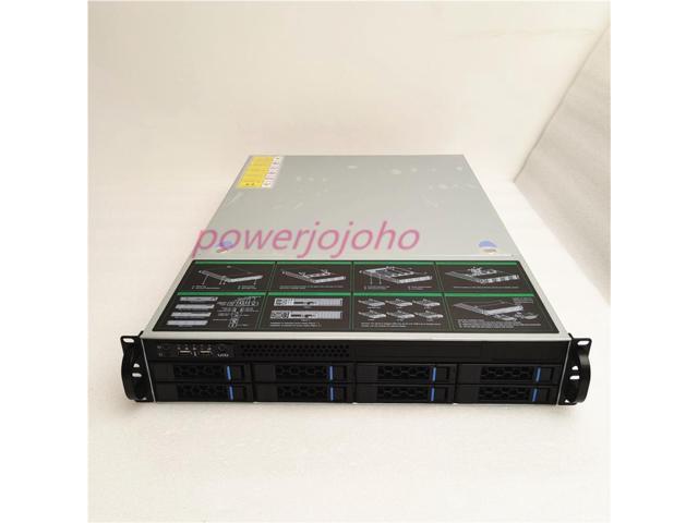 19inch 2U rack-mount hot-swap chassis storage server case S265-8 8HDD ...
