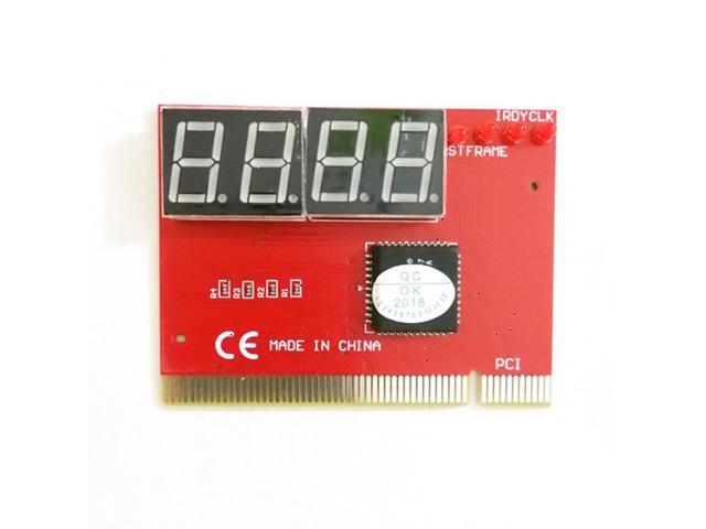 Computer PCI POST Card Motherboard LED 4-Digit Diagnostic PC Analyzer ...