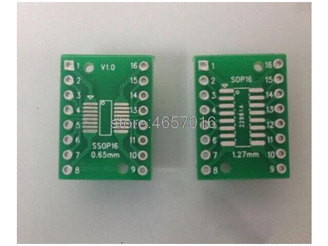 20PCS TSSOP16 SSOP16 MSOP16 SO16 SOP16 SOIC16 turn DIP16 1.27MM / 0 ...