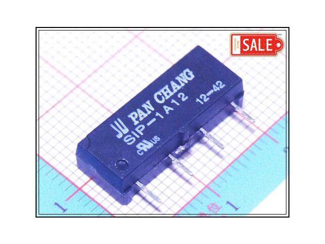 Small Batch (10Pcs/lot) SIP-1A12 12V SPST Miniature Reed Relay Switch ...