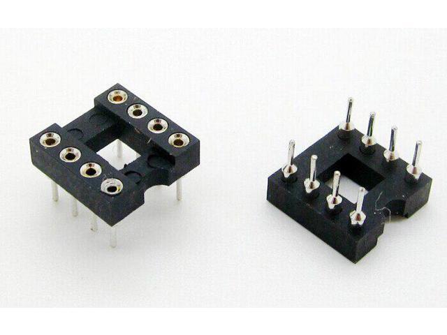 Good quality 60 PCS DIP-8-Round IC SOCKET 8 PIN 8PIN 8P Round Hole DIP ...