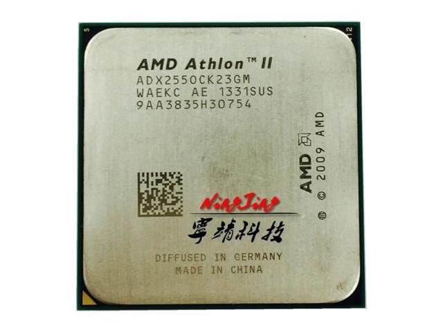 Processador amd athlon ii x2 255, cpu dual core 3.1 ghz com soquete am3 ...