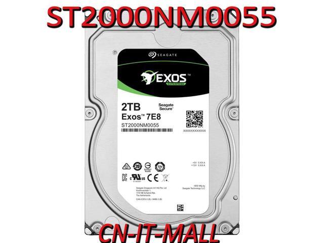 Seagate EXOS 3.5 ST2000NM0055 ST2000NM000A 2TB 7200 RPM 128MB Cache ...