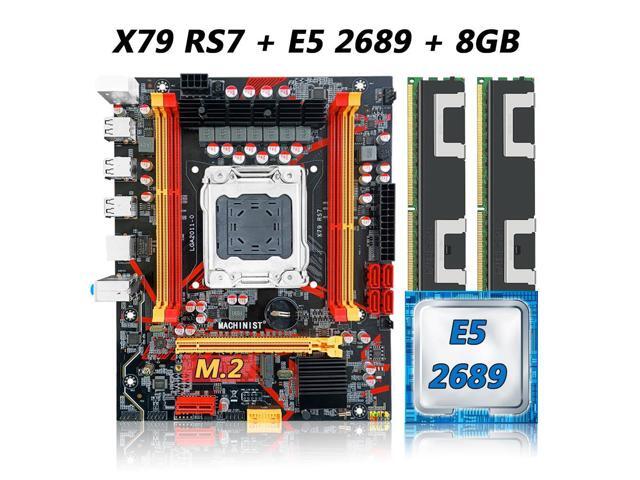 X79 With kit xeon E5 2689 CPU Processor 8GB (2pcs*4gb) DDR3 ECC memory ...