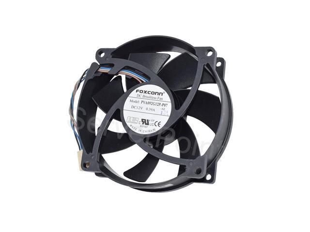 For FOXCONN PVA092G12P-P07 DC 12V 0.39A 92x92x25mm Server Cooler Fan - Newegg.com