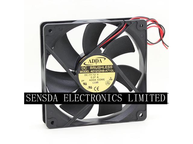 FOR ADDA 12025 12cm case fan 12v 0.37A AD1212HB-A71GL for 120*120*25mm ...