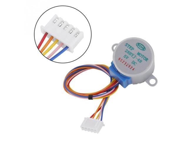 5pcs/Lot DC Stepper Motor DC 5V 4-Phase 5-Wire motor de passo Micro ...