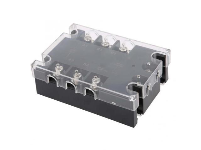 delay relay 40A Three-phase SSR Input Solid State Relay TSR-40DA-H ...