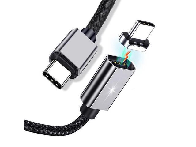 PD 100W USBC to Type C Cable Quick Charger Magnetic Cable Fast Charging ...