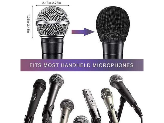 200 Pcs Disposable Microphone Sanitary Windscreen,Handheld Microphone ...