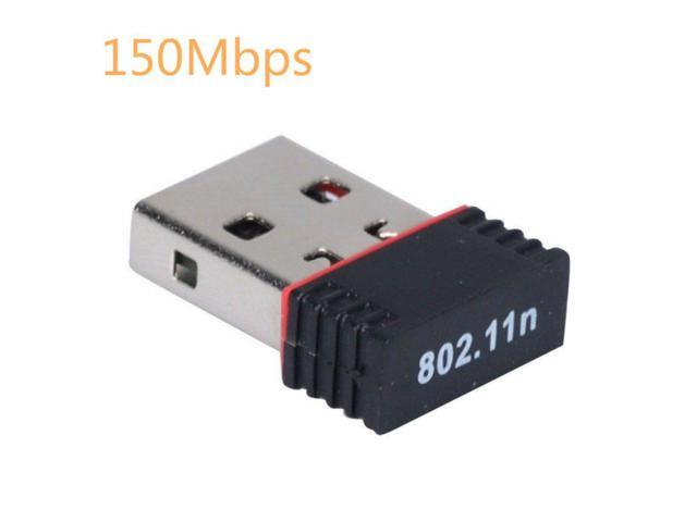 Mini WiFi Adapter 150M USB WiFi Antenna Wireless Computer Network Card ...