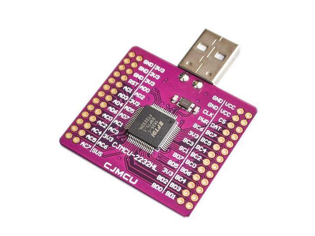 CJMCU-2232 FT2232 HL USB to UART FIFO SPI I2C JTAG RS232 Module ...