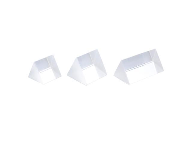 30*30*30*30mm Triangular Prism Rainbow Prisma Crystal Glass ...