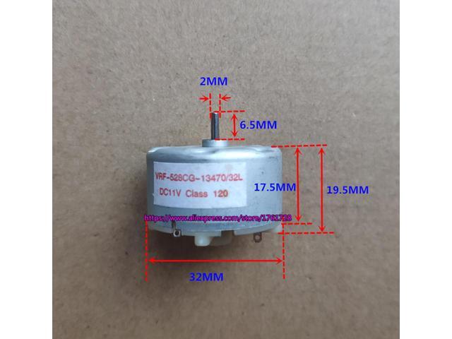 diameter 32mm RF-500 Micro DC motor 12V 5000RPM small current 500 DC ...