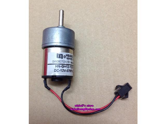 for HSIANG NENG 12V 57rpm 1W DC geared motor HN-GH12-1035Y reduction ...