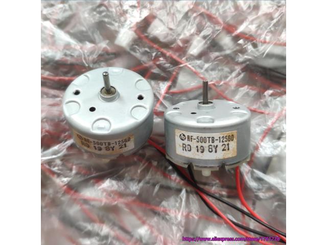 2pcs/lot, Mabuchi RF-500TB-12560 12V 5500rpm 500 micro DC motor ...