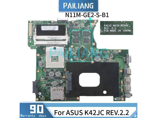 Laptop motherboard For ASUS K42JC REV.2.2 Mainboard HM55 N11M-GE2-S-B1 ...